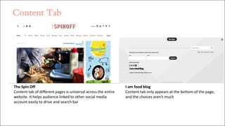Comparing 2 different blog | PPT