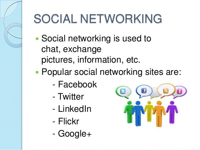 Blogs, social networking and wikis