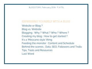 How to start a blog - Beginner's guide- bullet points - Tips & Advice ...