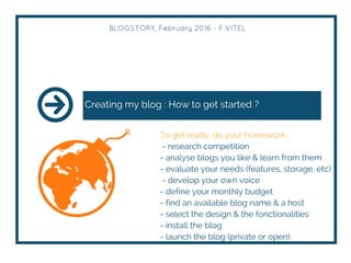 How to start a blog - Beginner's guide- bullet points - Tips & Advice ...