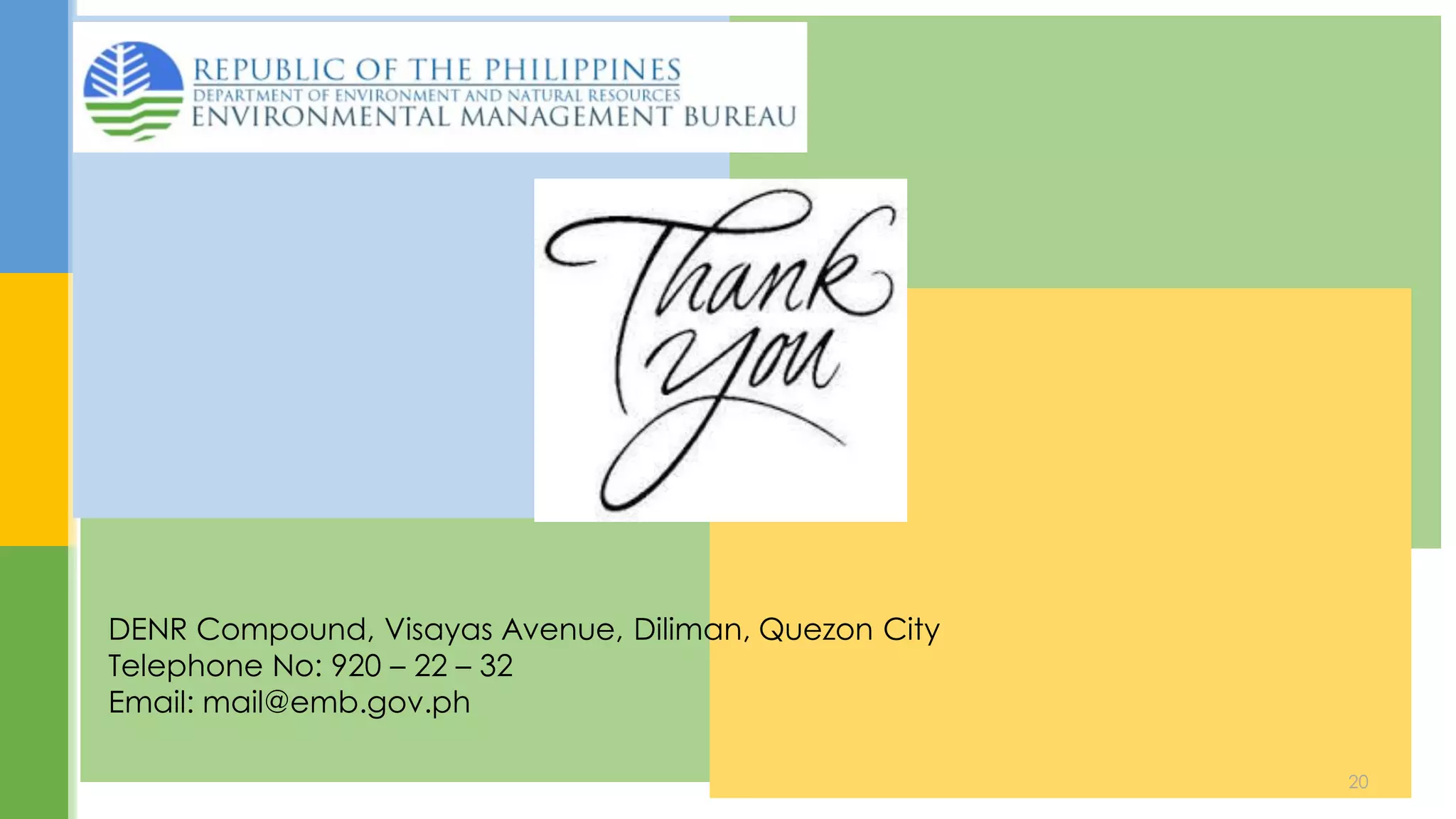 COP21 and the Philippines - Updates from the DENR | PPT