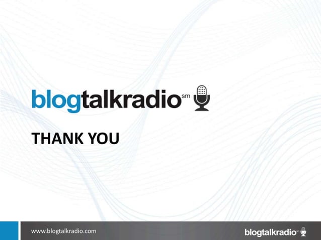 Production 101 on BlogTalkRadio | PPTX