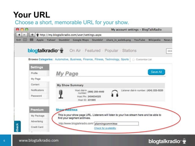 Production 101 on BlogTalkRadio | PPTX