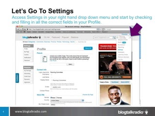 Production 101 on BlogTalkRadio