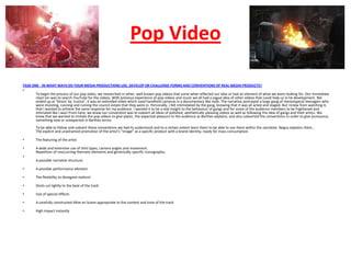 Blog task 2 | PPTX | Dance and Electronic Music | Music