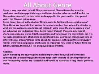 Genre And Its Importance | PPTX