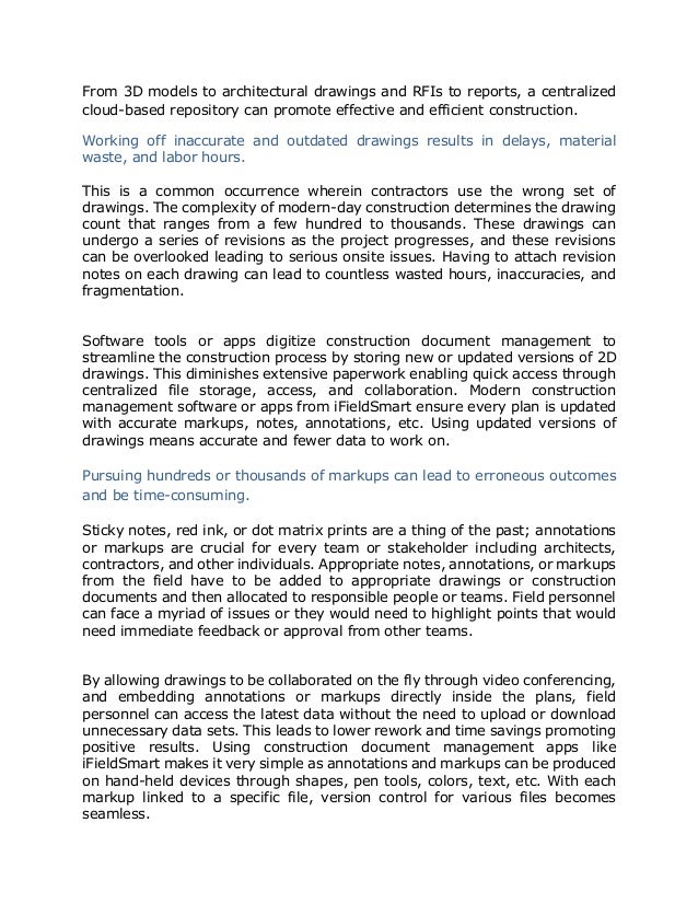 Blog top 5 reasons construction document management delivers winning ...