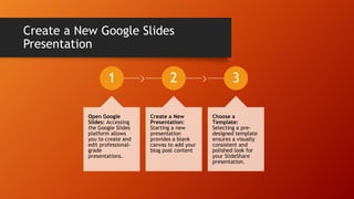 Blog Post to SlideShare Presentations For Website Traffic | PPTX