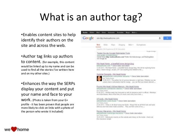 All About Author Tags - Meet up #1 - BlogUp Berlin