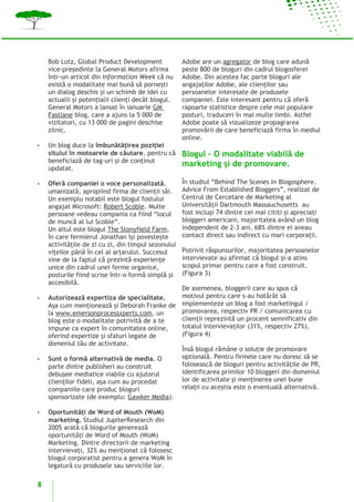 Blogurile - Metode alternative de comunicare si promovare | PDF