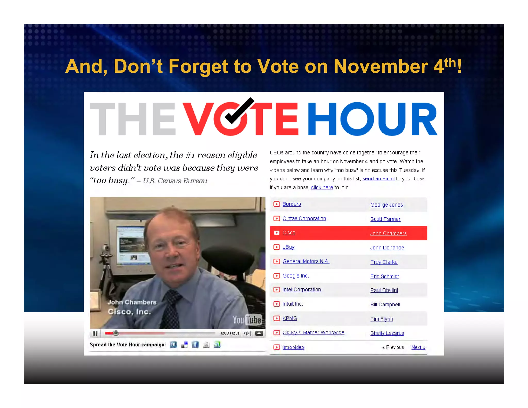 BlogWell Social Media Case Study: Cisco, presented by John Earnhardt | PDF