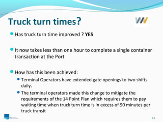 The Port Metro Vancouver Interface | PPT