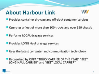 The Port Metro Vancouver Interface | PPT