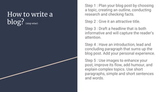 Blog Writing ppt.pptx
