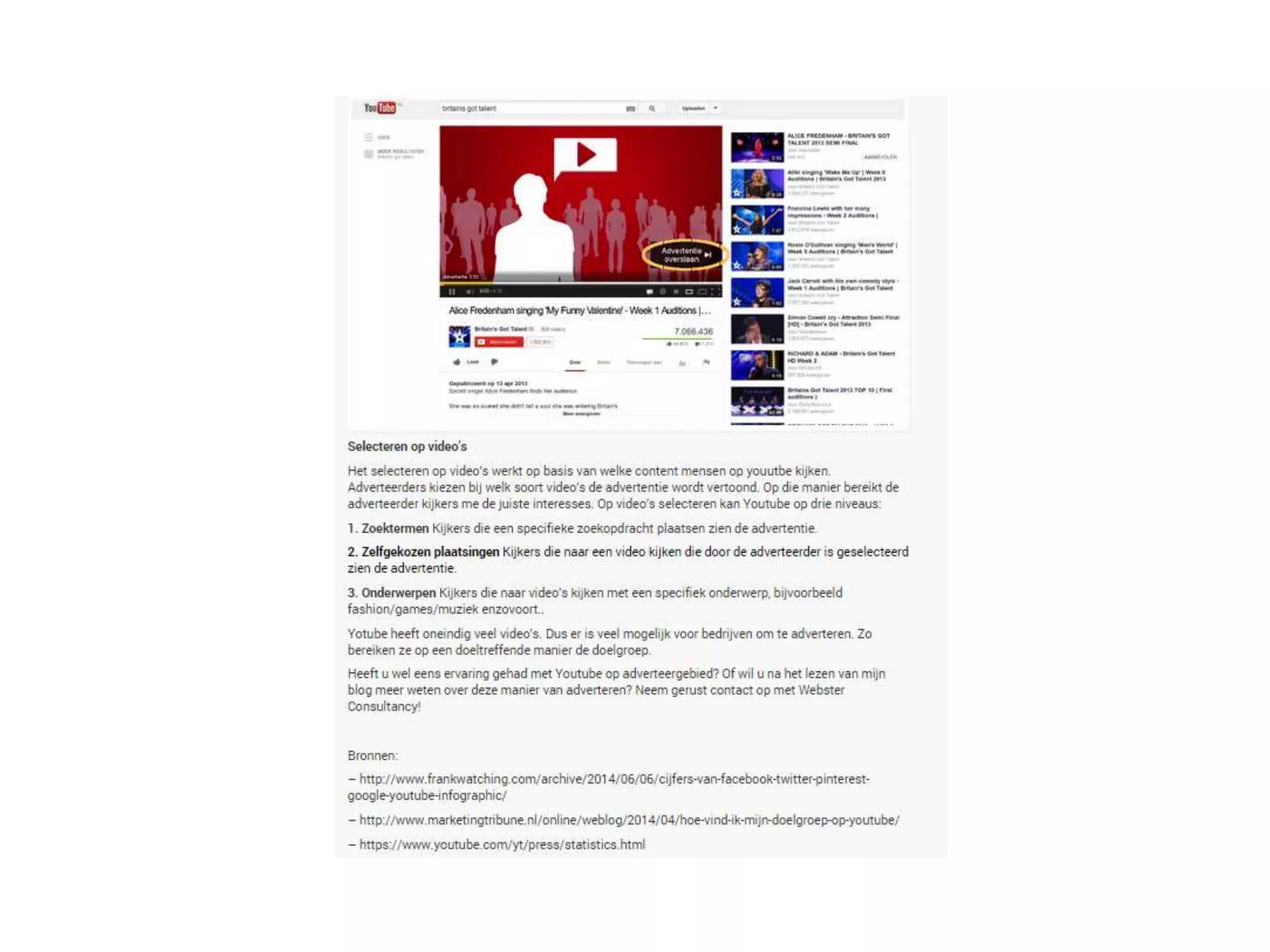 Blog youtube broadcast yourself and your company | PPTX