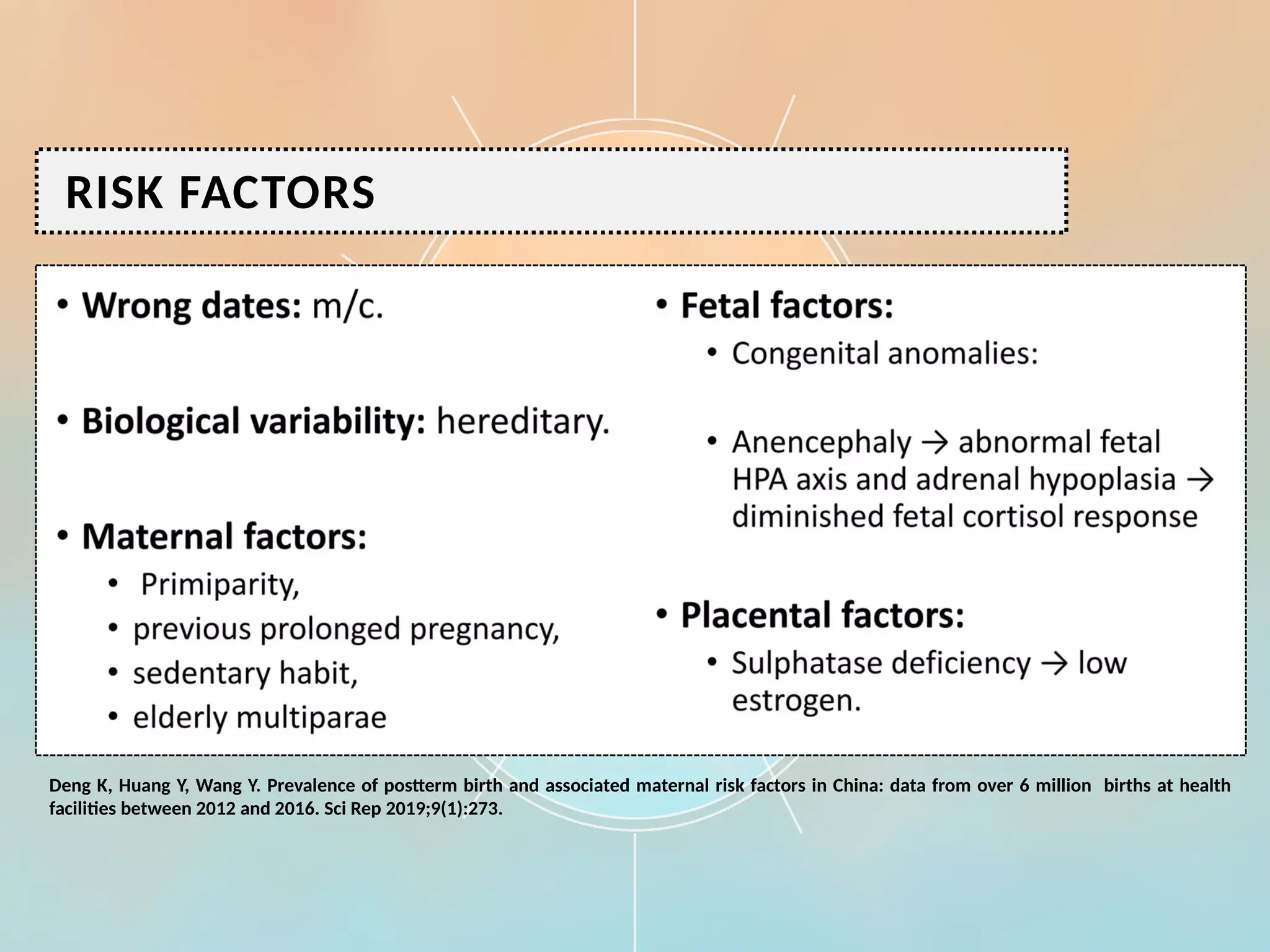 Blok 25 - Preterm delivery - Posterm delivery | PPT