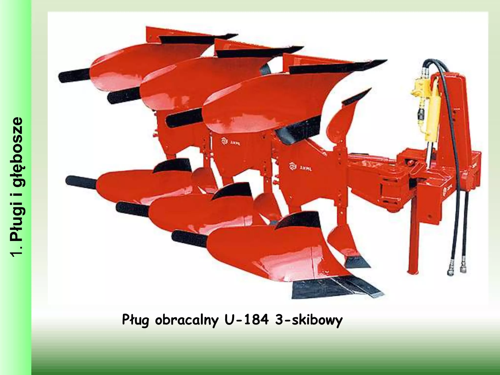 Blok II Lekcja 1: Narzędzia i maszyny uprawowe | PPTX