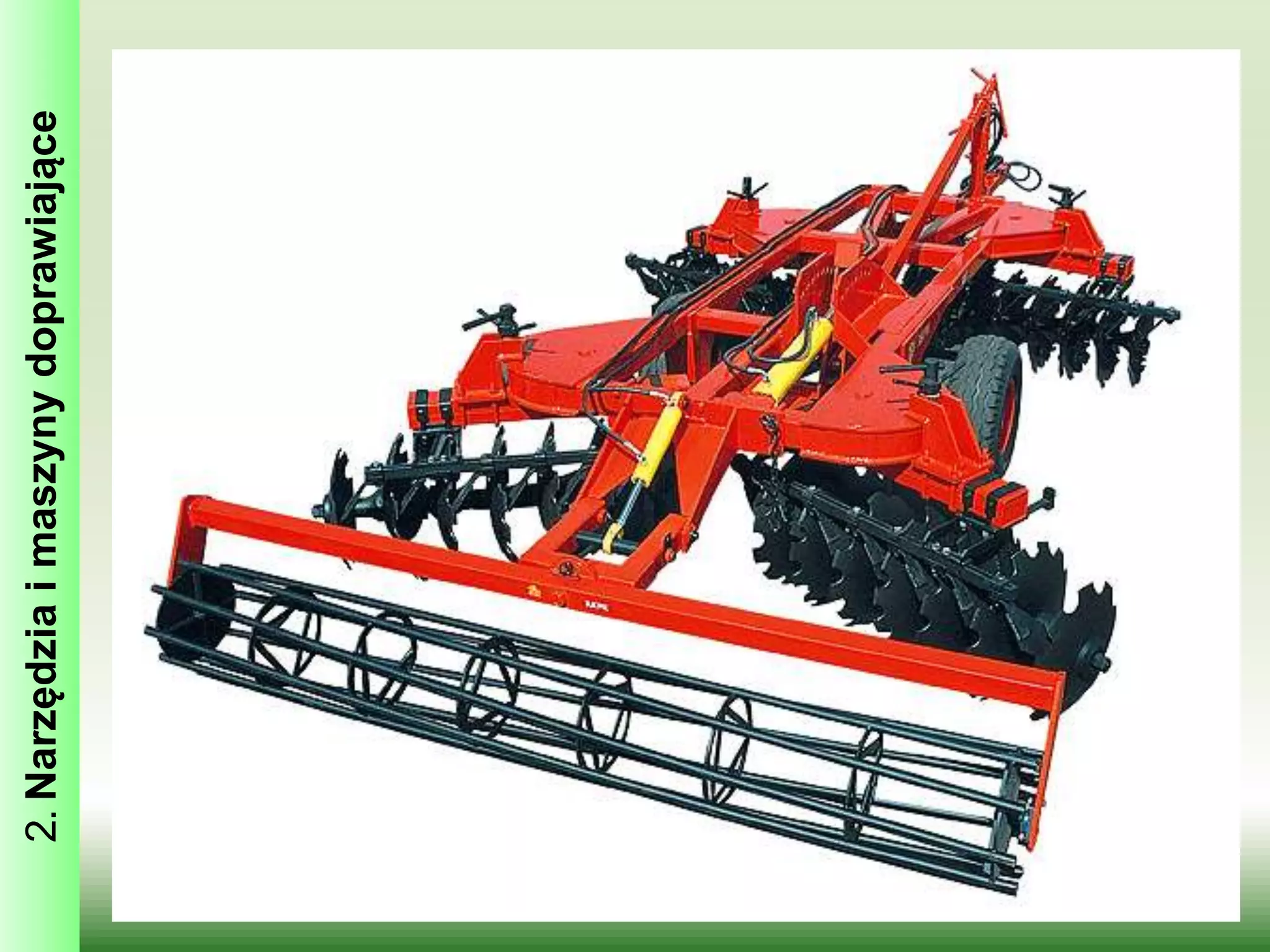Blok II Lekcja 1: Narzędzia i maszyny uprawowe | PPTX