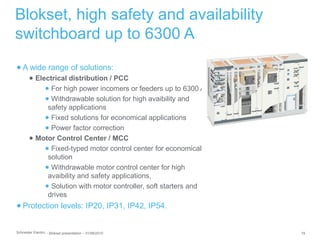 Panel LV Type Test Blokset Schneider | PPT