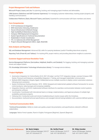 Dr. Blondel Seumo Profile: IT/OT Integration & Project Leadership | PDF