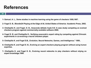 Blondie24 (round robin) cig09 seminar | PPTX