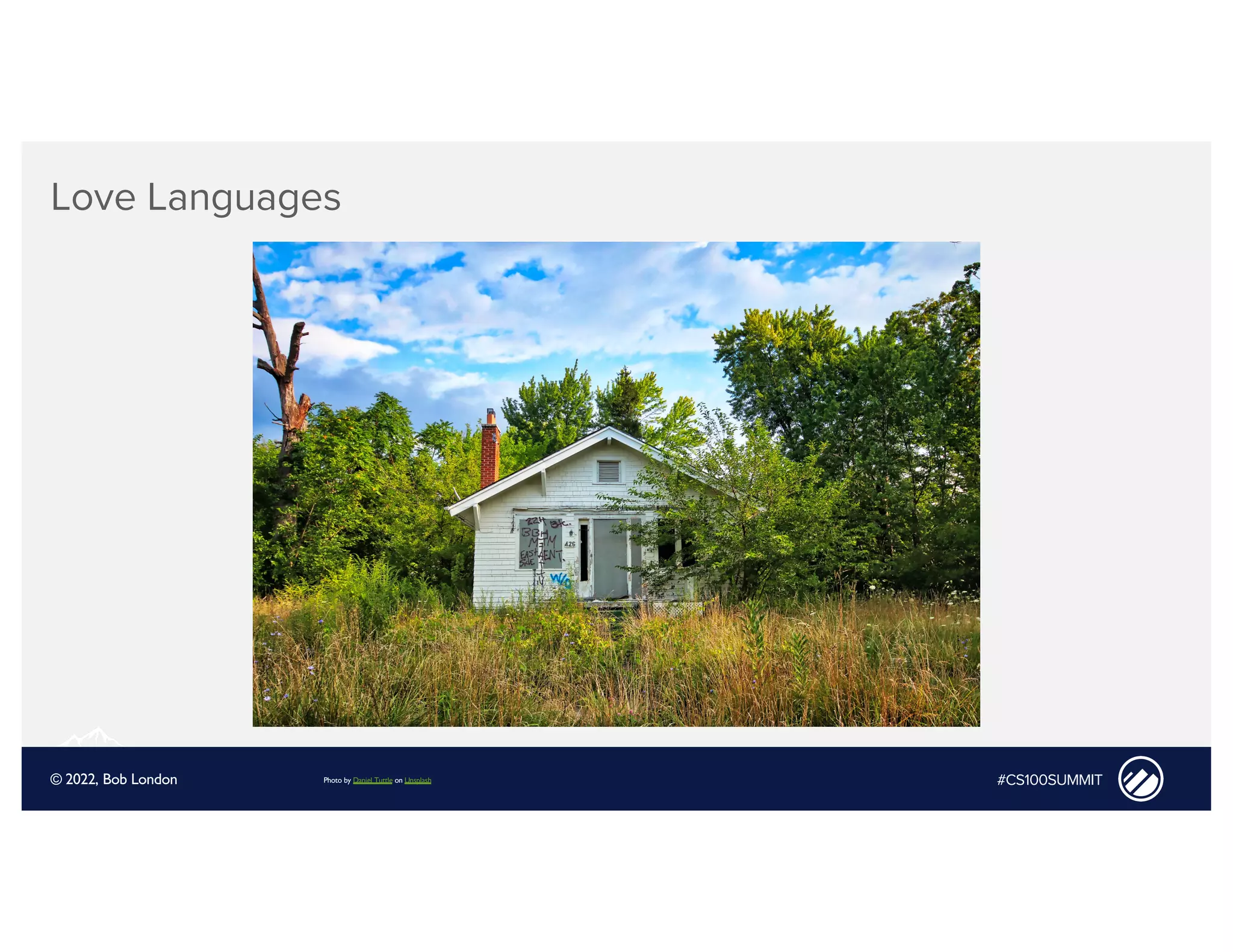 Bob London: The 5 Customer Love Languages | PPT