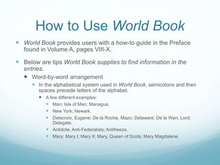 The World Book Encyclopedia | PPTX