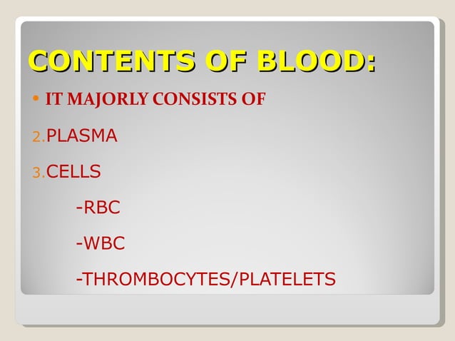 Blood | PPT