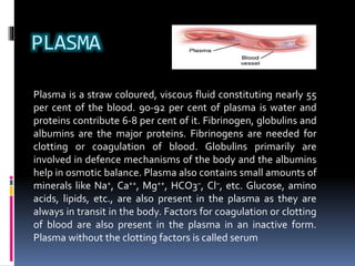 BODY FLUIDS AND CIRCULATION | PPTX
