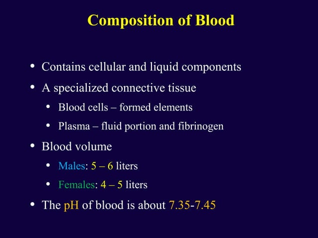 Blood | PPT