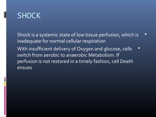 Shock and Blood Transfusion | PPT