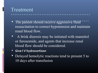 Shock and Blood Transfusion | PPT
