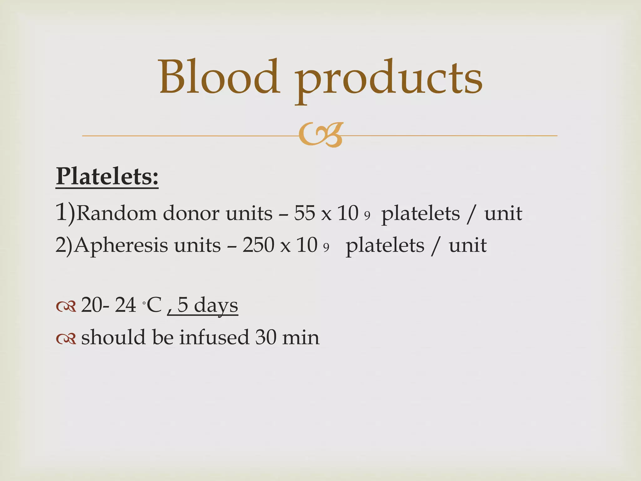 Blood,blood products and blood transfusion | PPTX