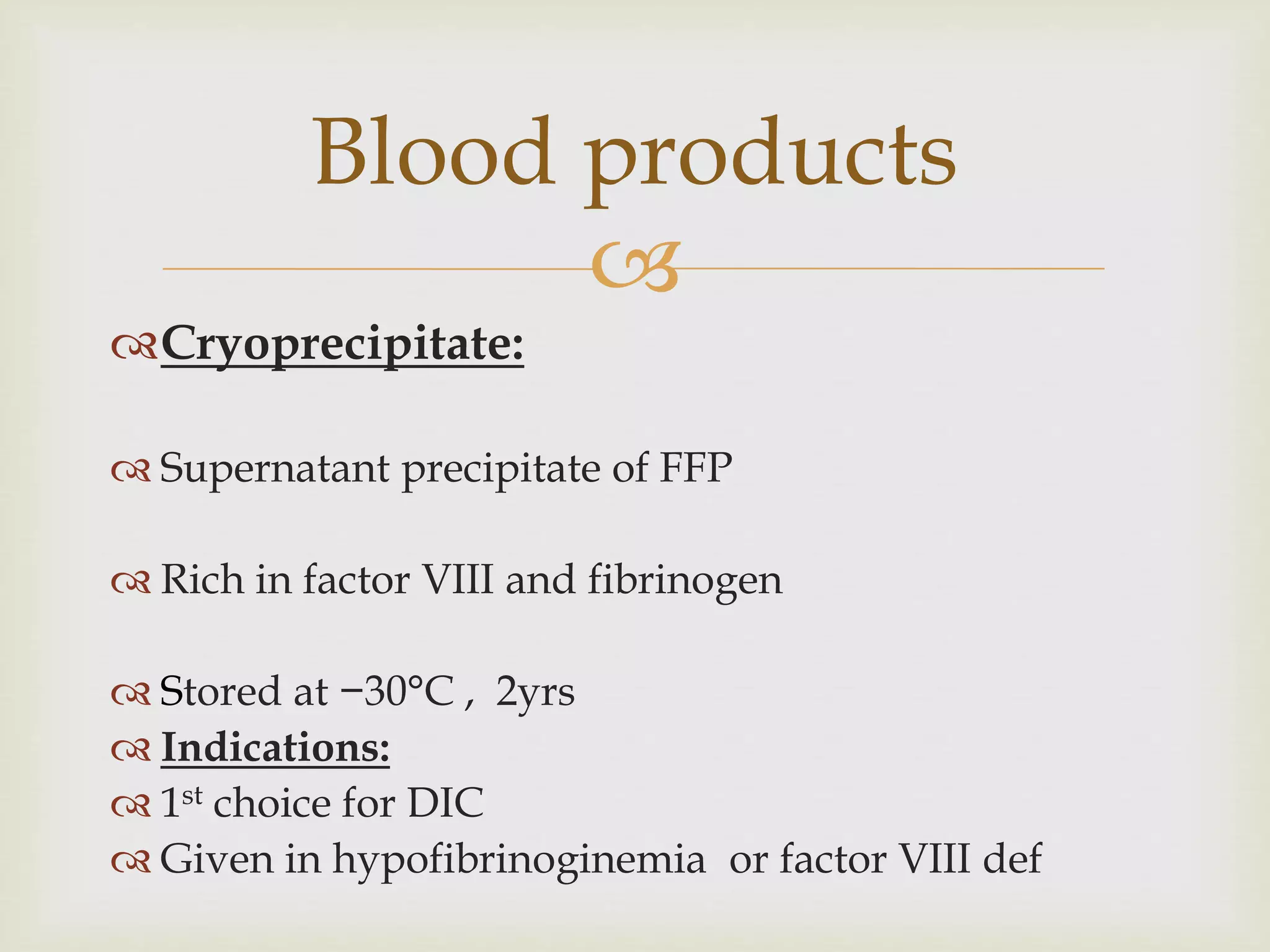 Blood,blood products and blood transfusion | PPTX