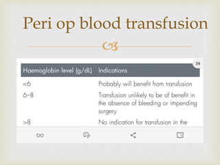 Blood,blood products and blood transfusion | PPTX