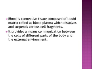 Blood | PPTX