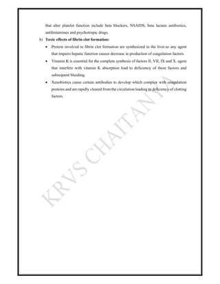 TOXIC RESPONSES OF BLOOD AND BLOOD CELLS | PDF