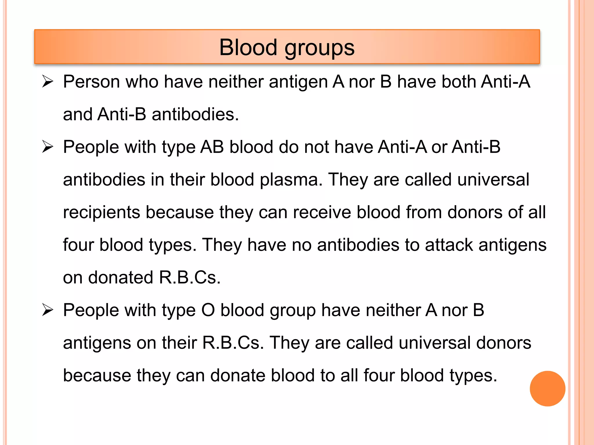 Blood PPT | PPTX