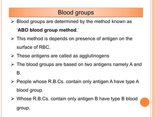 Blood PPT | PPTX