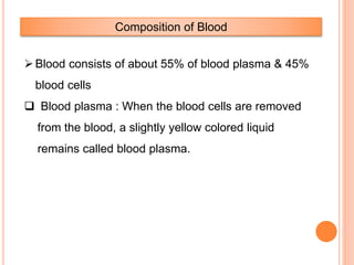 Blood PPT | PPTX