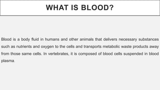 Blood | PPTX
