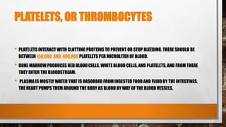 Blood | PPTX | Blood Disorders | Diseases and Conditions