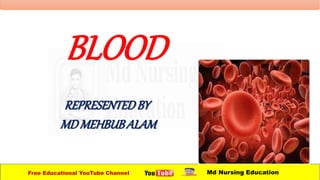 BLOOD / All About Blood/ Blood Group/ ABO Blood Group | PPTX