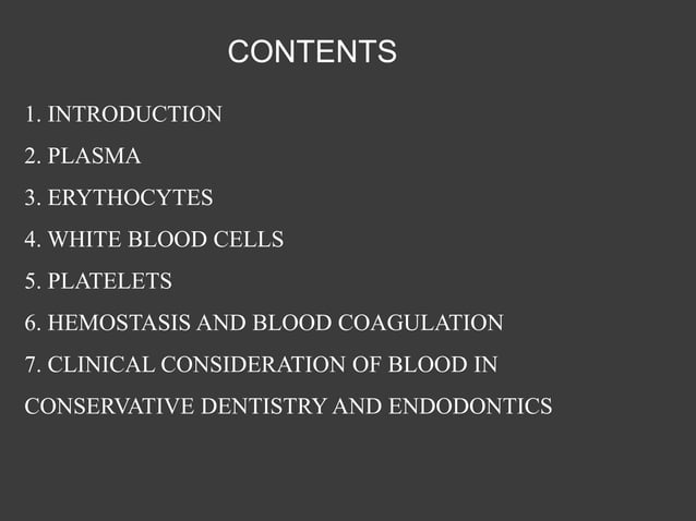BLOOD physiology and pathology slides ppt | PPT