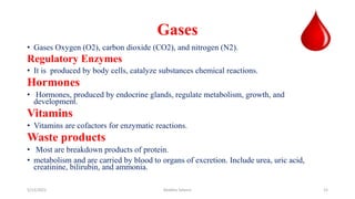 Blood composition and circulation all our body | PDF | Blood Disorders ...