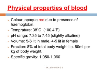 BLOOD nursing points for GNM, Bsc nursing students.pptx
