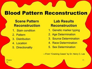 Blood Cells, Types, and Uses in Forensics | PPTX