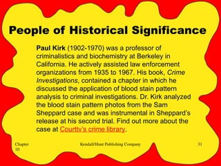 Blood Cells, Types, and Uses in Forensics | PPTX