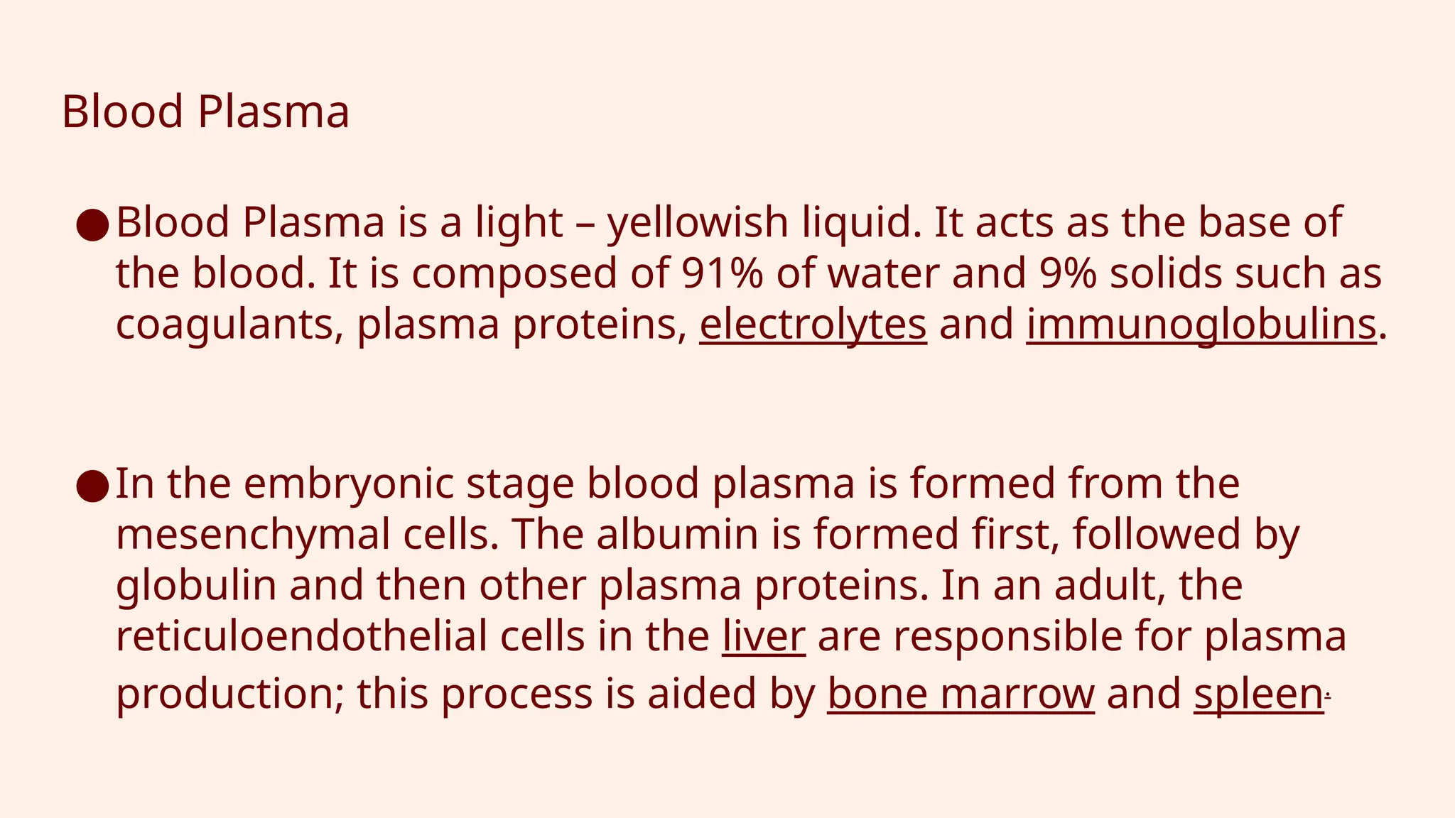 PHYSIOLOGY OF BLOODCOMPONENTS OF BLOOD] PLASMA PROTEIN | PPTX