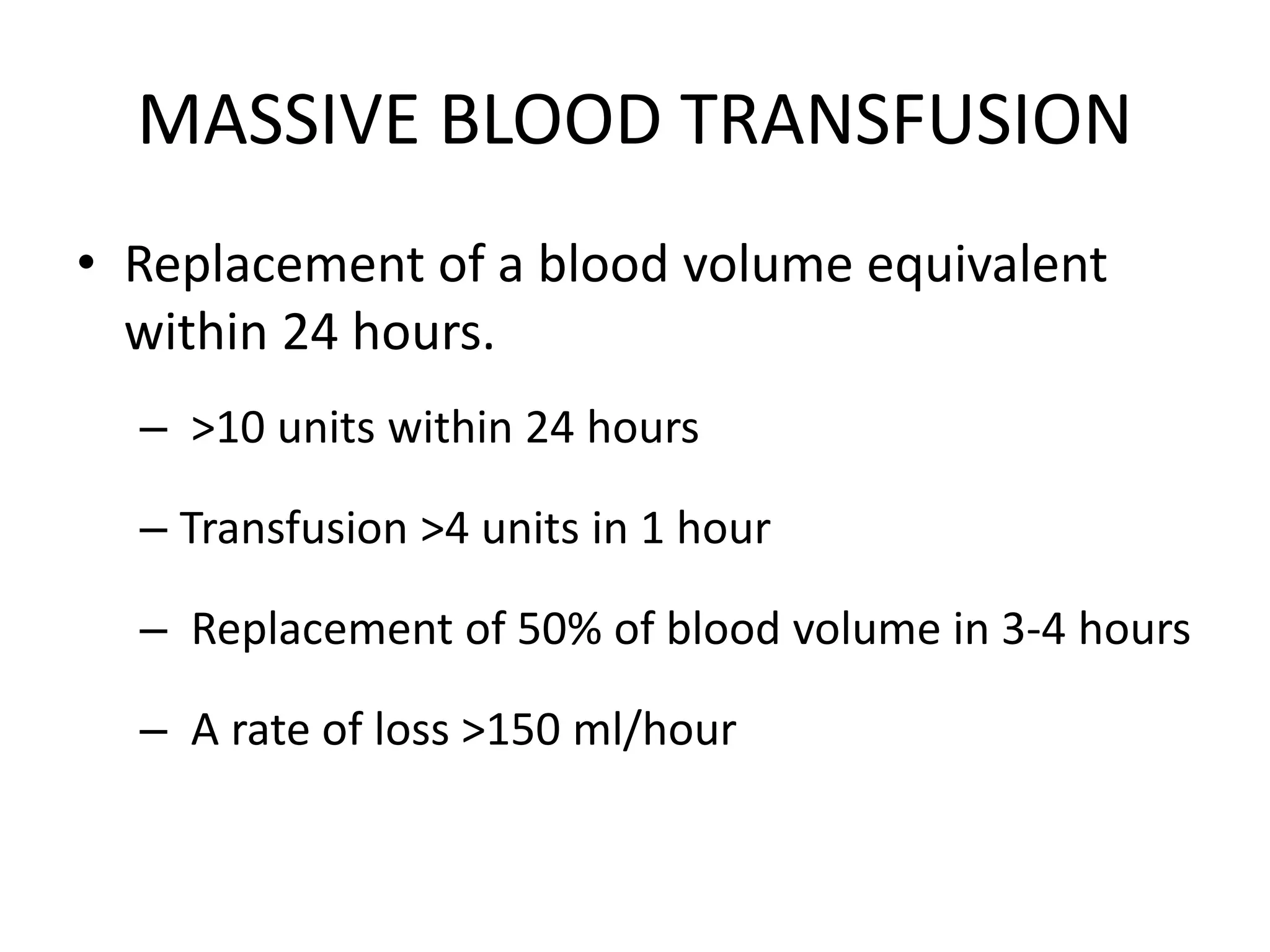 Blood, Blood transfusion and Blood products | PPTX